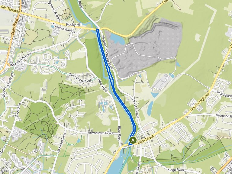 Delaware and Raritan Canal Towpath, Millstone Valley loop — Delaware ...